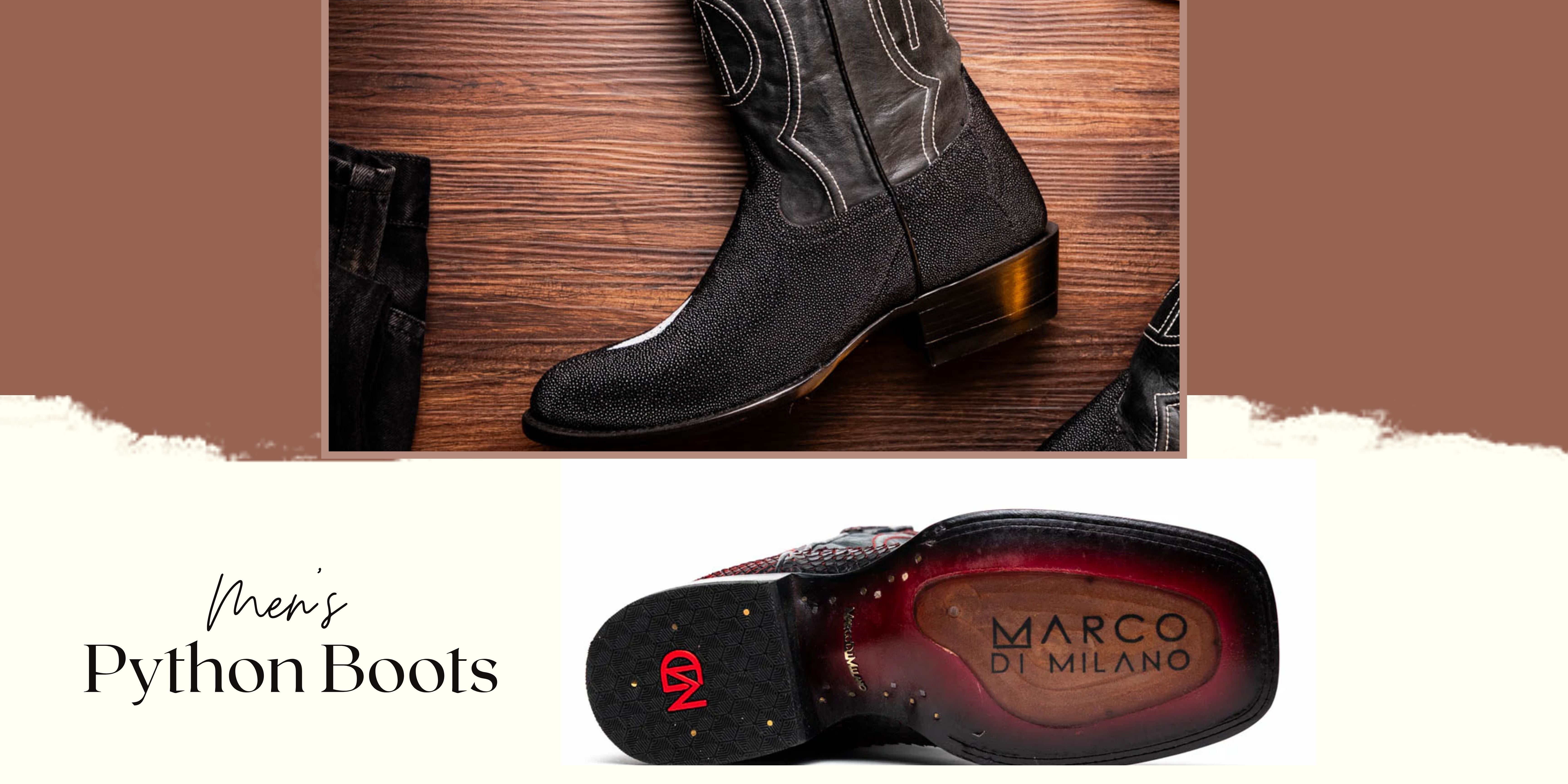 How to Style Python Boots: Men's Python Boots Tips & Trends